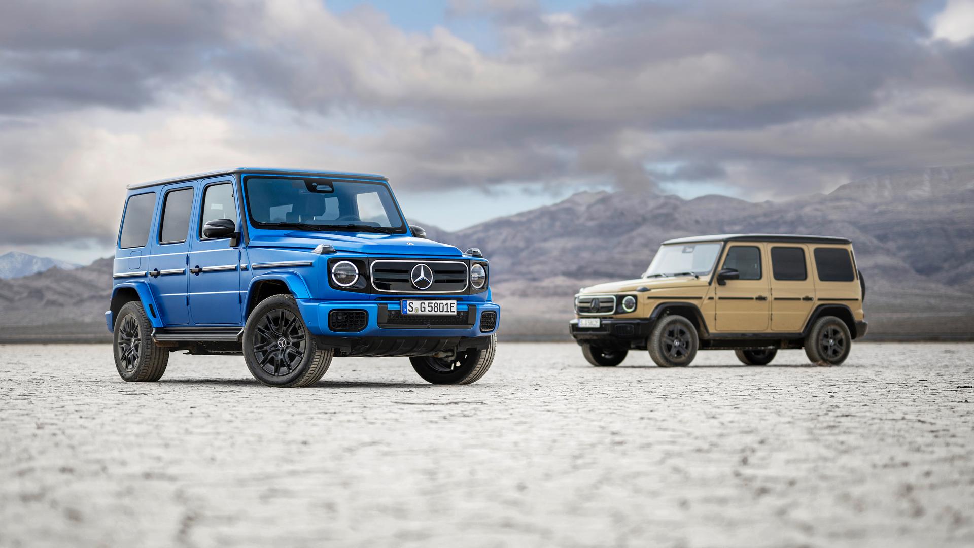 Mercedes představil očekávanou elektrickou G-Class. V terénu je jako ...